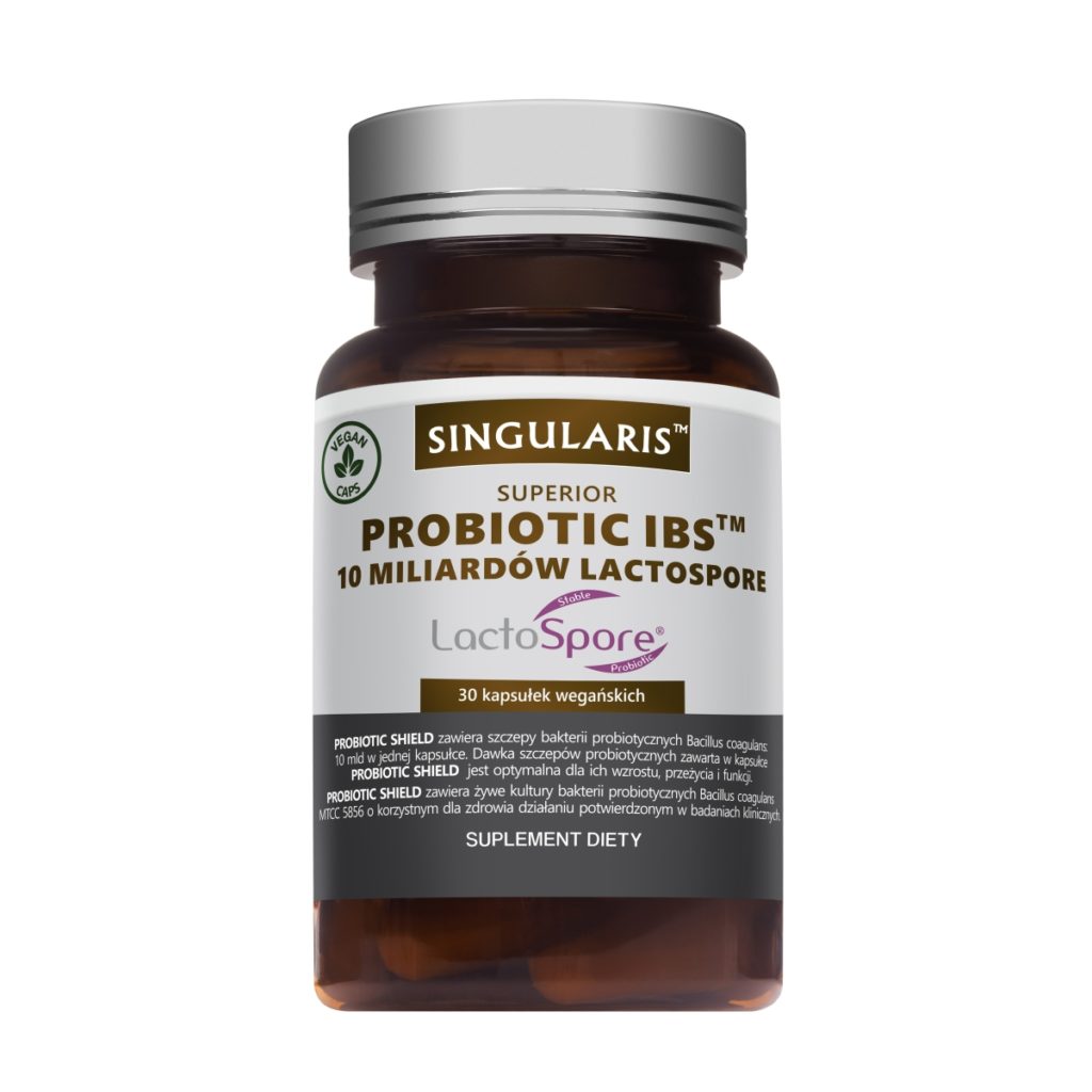 PROBIOTIC IBS™ 10 MLD LACTOSPORE® - 30 kaps - Eukana